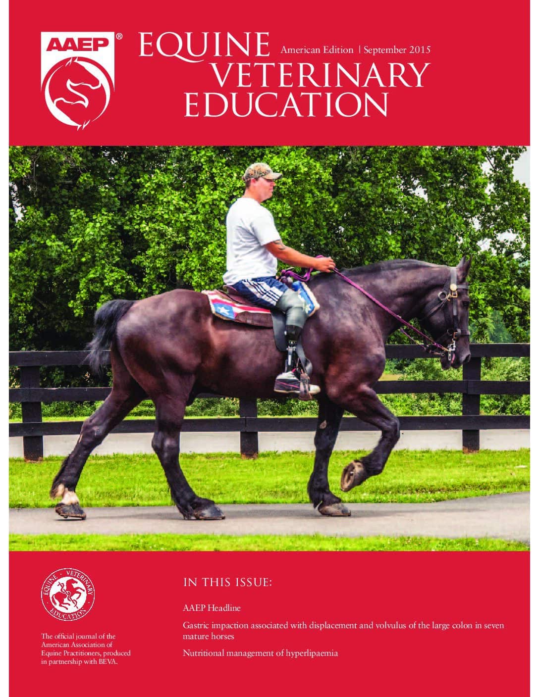 Equine Veterinary Education: September 2015 – AAEP