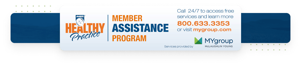 Healthy Practice Member Assistance Program - AAEP