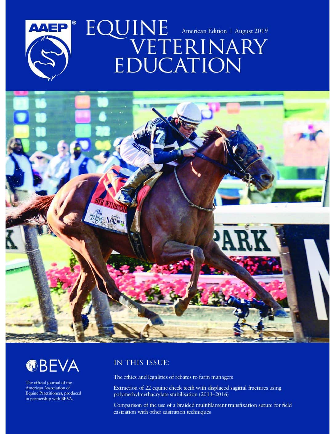 Equine Veterinary Education: August 2019 – AAEP