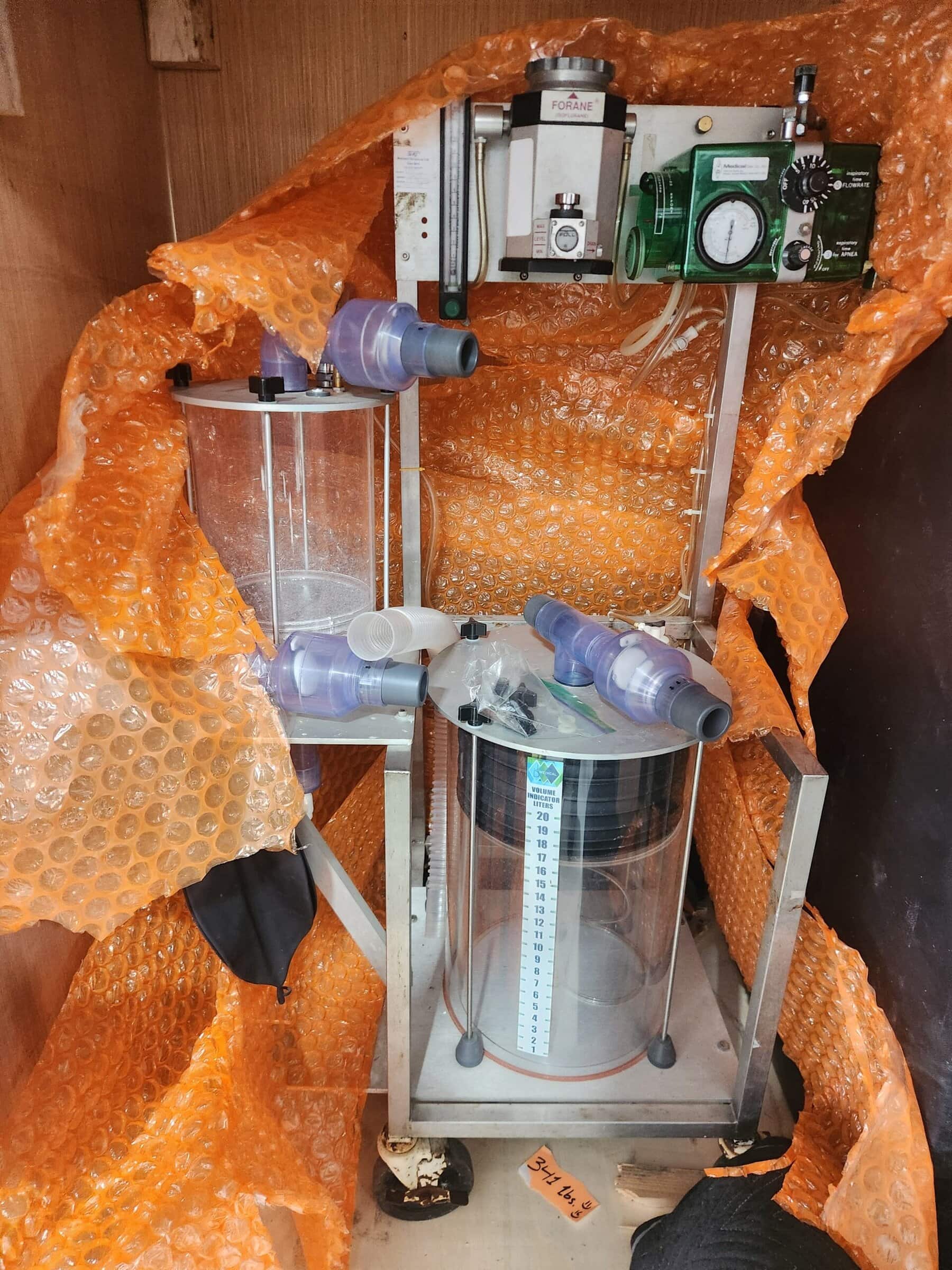 JD Medical Large Animal Anesthesia machine LAVC 2000-D and ventilator ...